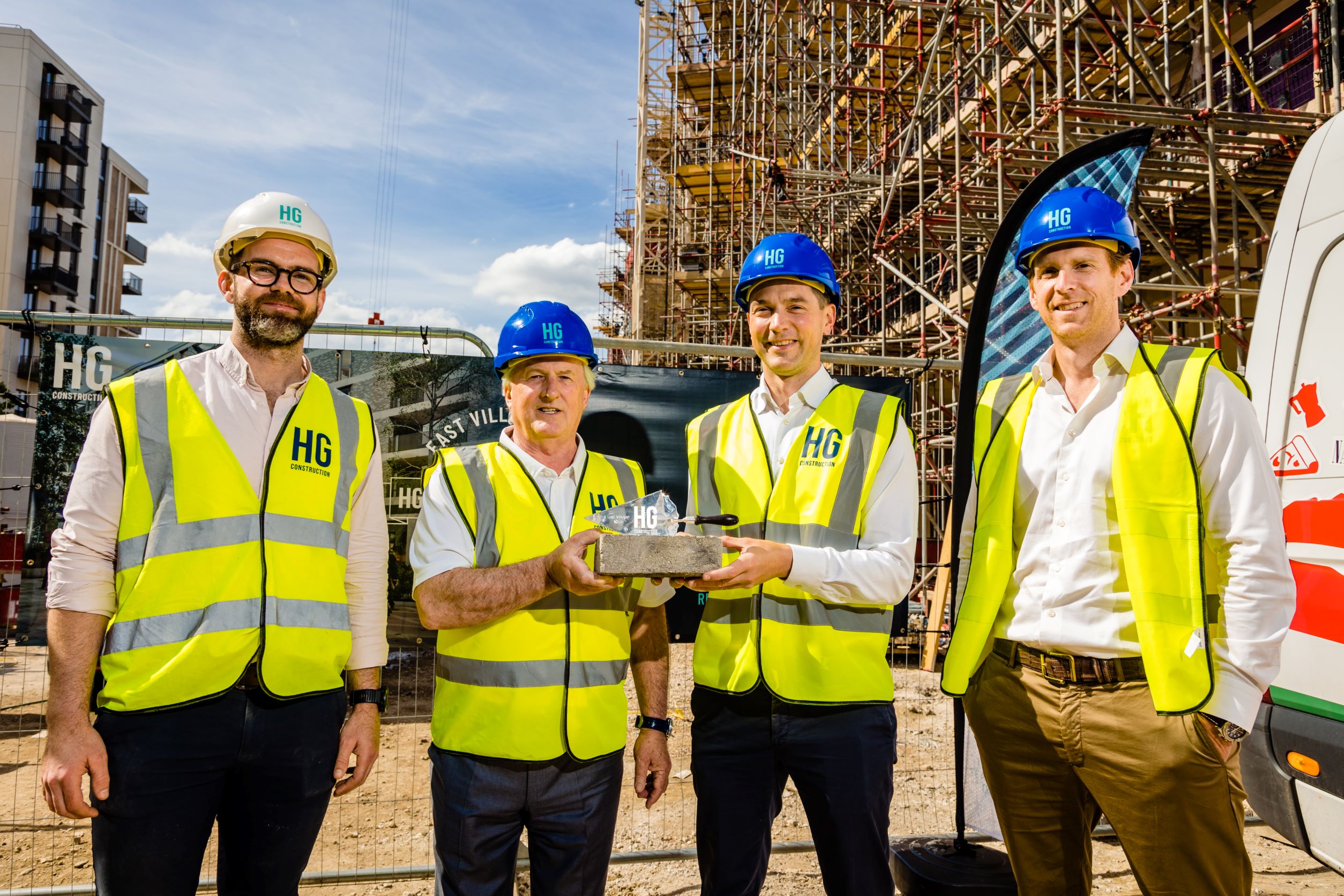 Topping Out at East Village - HG Construction HG Construction