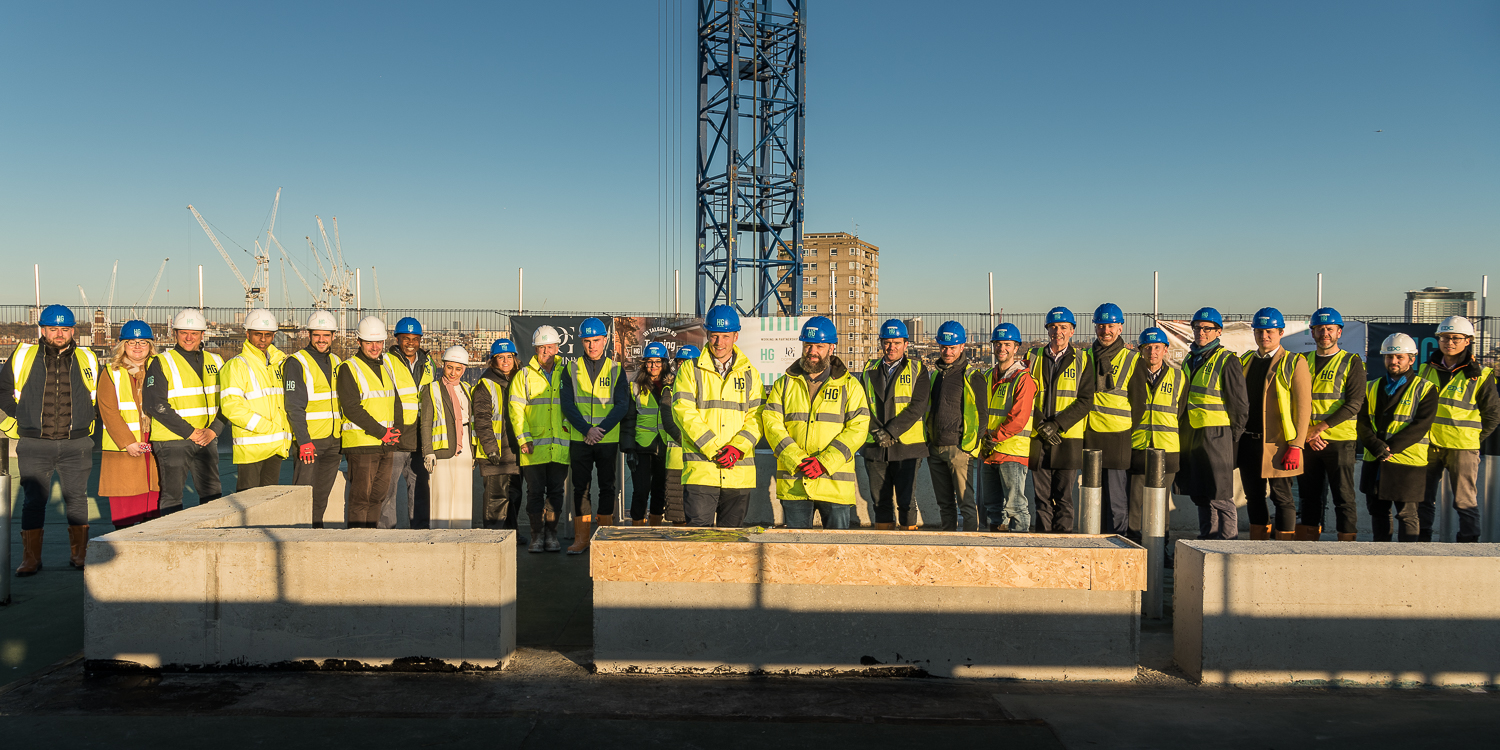 Topping Out – Premier Inn, Hammersmith - HG Construction HG Construction