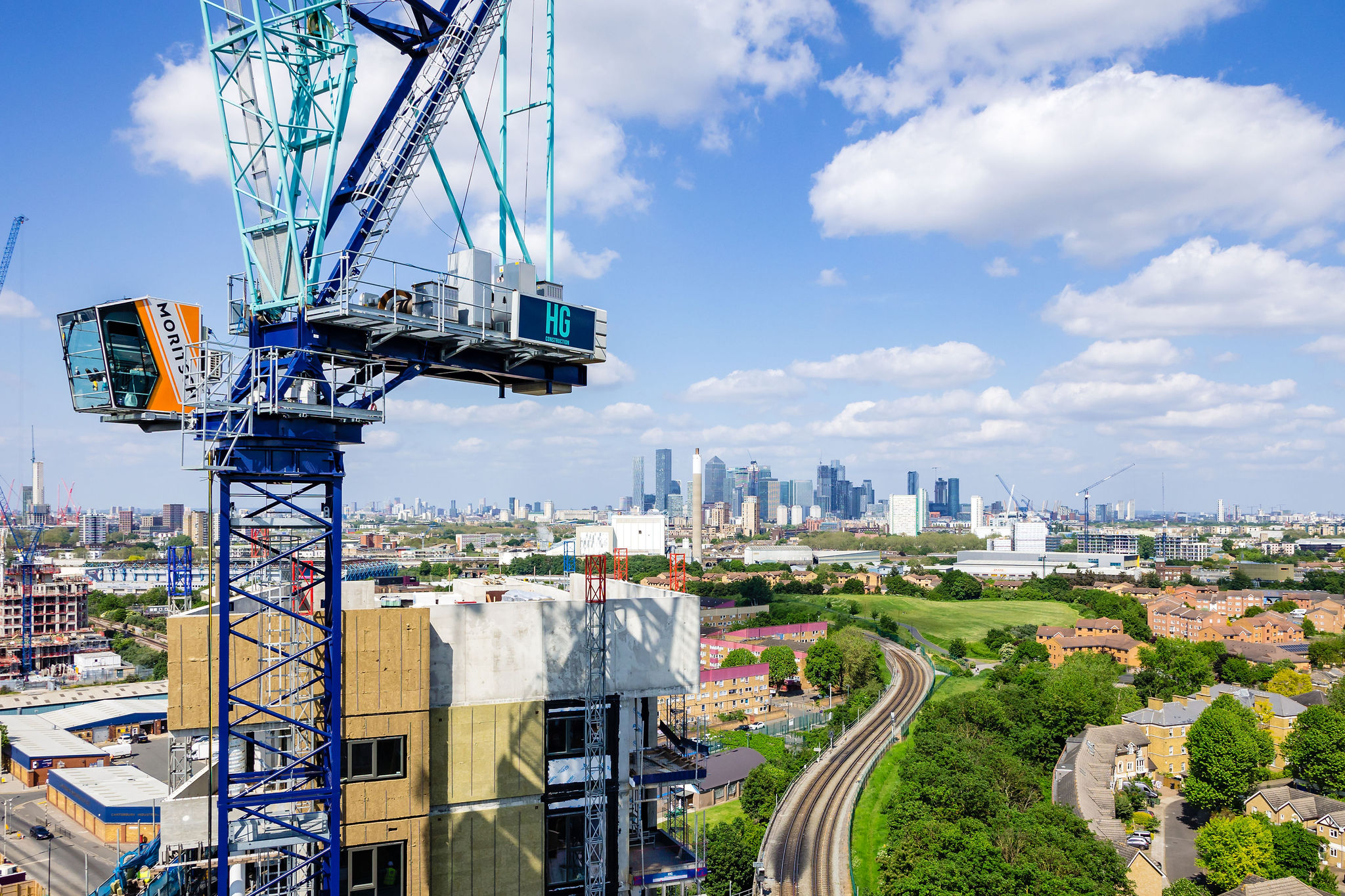 HG Construction Powers up Cranes with Green Energy Investment - HG Construction HG Construction