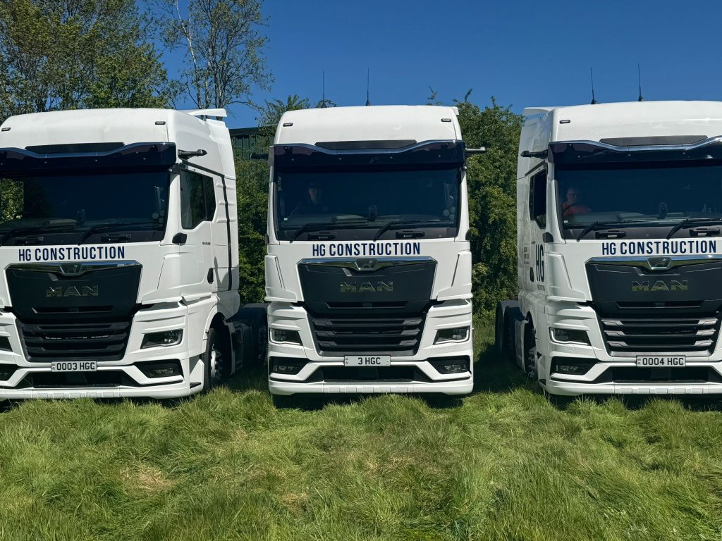 New HG Trucks Join Our Growing Fleet HG Construction